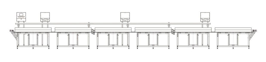 Infrared Industrial Tunnel Ovens Horizontal - EUROLINIA